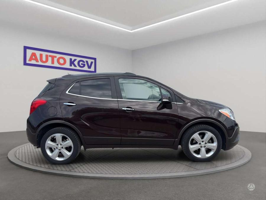 Brown Buick Encore 2016 in Klaipeda, with an engine capacity of 1.40 L and mileage of 92 thousand km for 7999 €, photo 7 on AUTOMOTO.COM.LV