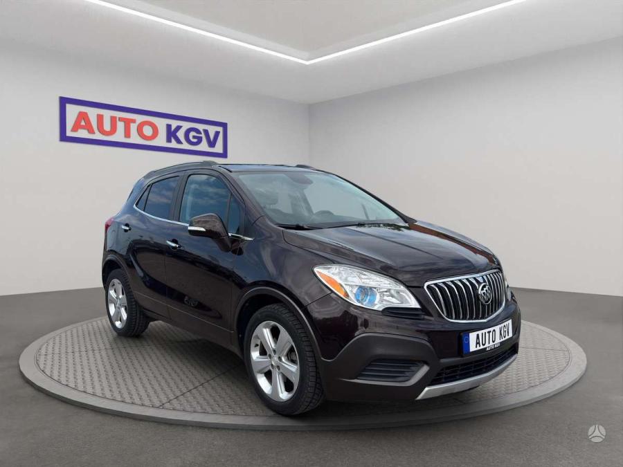 Brown Buick Encore 2016 in Klaipeda, with an engine capacity of 1.40 L and mileage of 92 thousand km for 7999 €, photo 8 on AUTOMOTO.COM.LV
