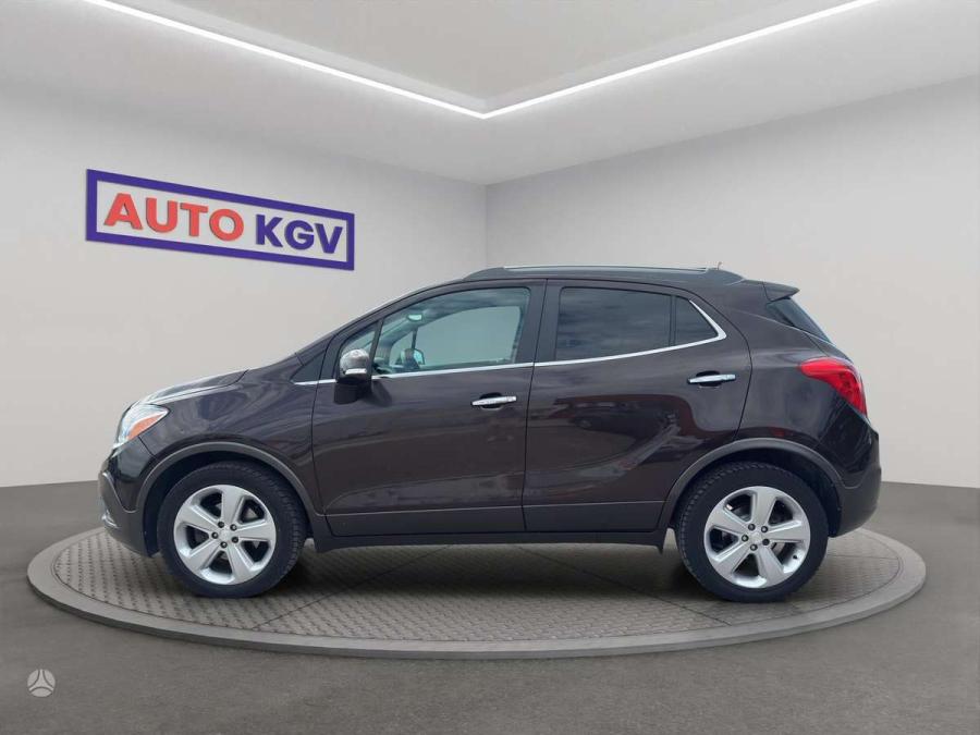 Brown Buick Encore 2016 in Klaipeda, with an engine capacity of 1.40 L and mileage of 92 thousand km for 7999 €, photo 3 on AUTOMOTO.COM.LV