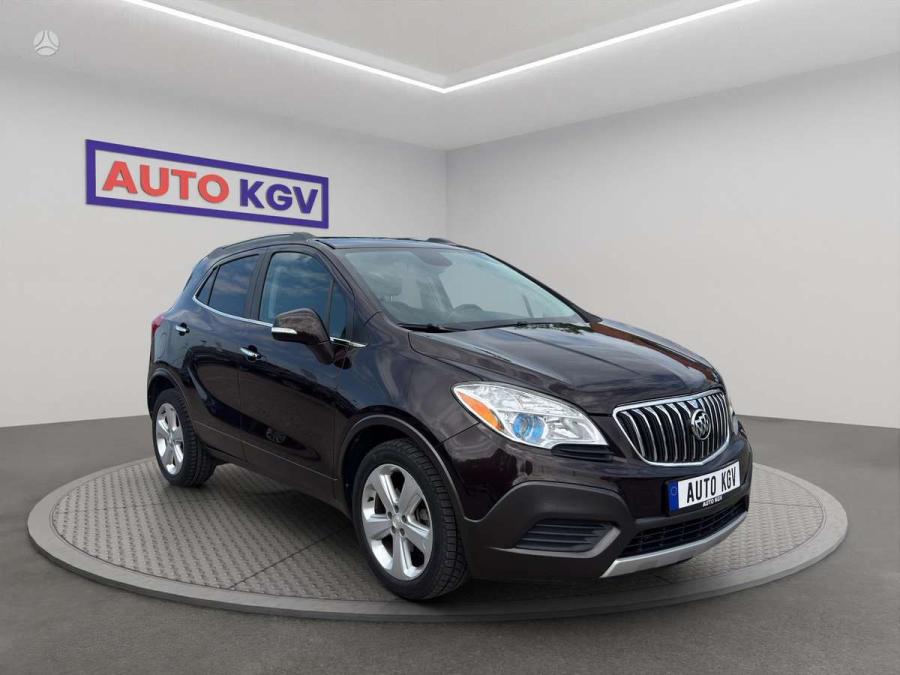 Brown Buick Encore 2016 in Klaipeda, with an engine capacity of 1.40 L and mileage of 92 thousand km for 7999 €, photo 8 on AUTOMOTO.COM.LV