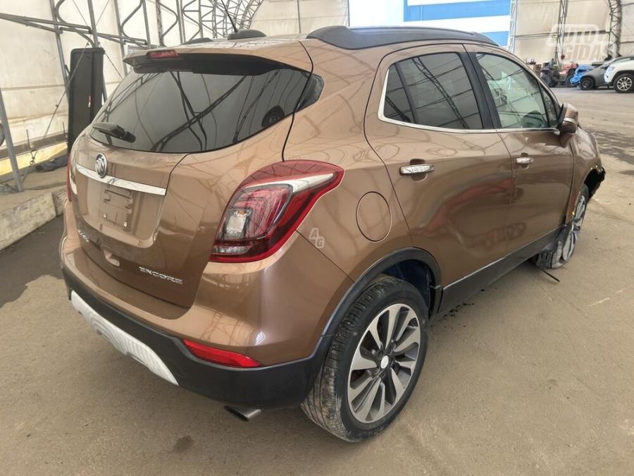 Brown Buick Encore 2017 in Klaipeda, with an engine capacity of 1.40 L and mileage of 200 thousand km for 6500 €, photo 3 on AUTOMOTO.COM.LV