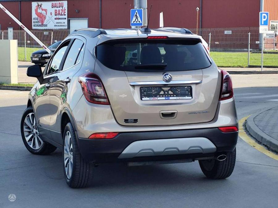 Brown Buick Encore 2019 in Siauliai, with an engine capacity of 1.40 L and mileage of 130 thousand km for 8900 €, photo 12 on AUTOMOTO.COM.LV
