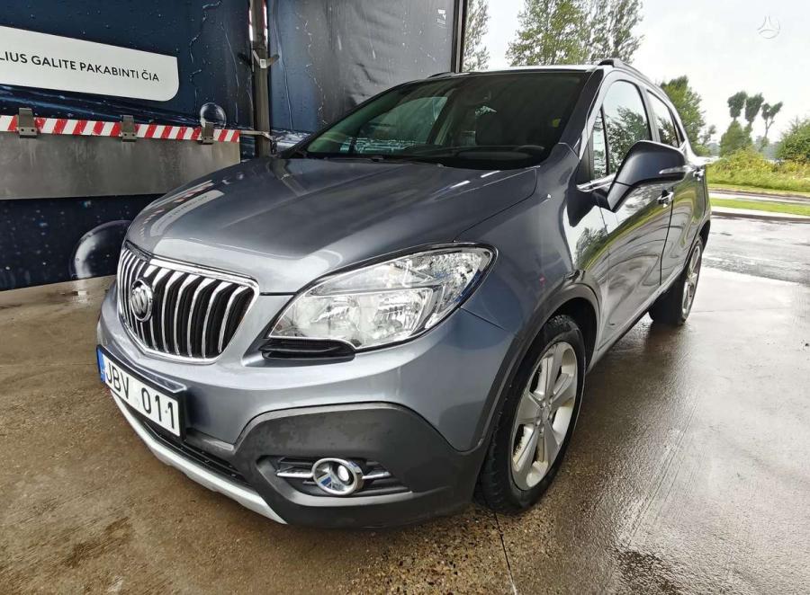 Pelēks Buick Encore 2016 Viļņa, ar dzinēja tilpumu 1.36 L un nobraukumu 89 tūkst. km par 6700 €, foto 1 vietnē AUTOMOTO.COM.LV