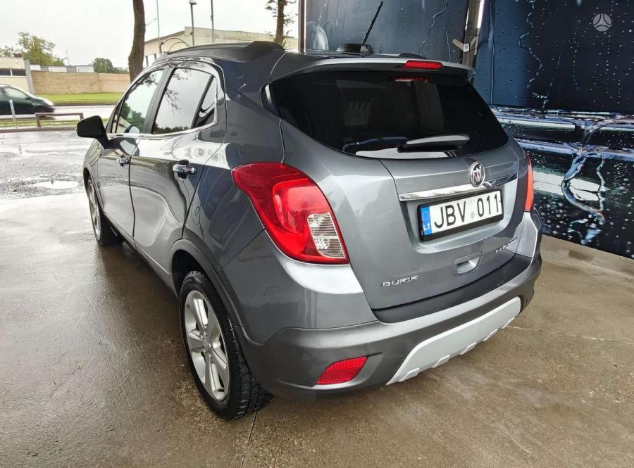 Pelēks Buick Encore 2016 Viļņa, ar dzinēja tilpumu 1.36 L un nobraukumu 89 tūkst. km par 6700 €, foto 6 vietnē AUTOMOTO.COM.LV
