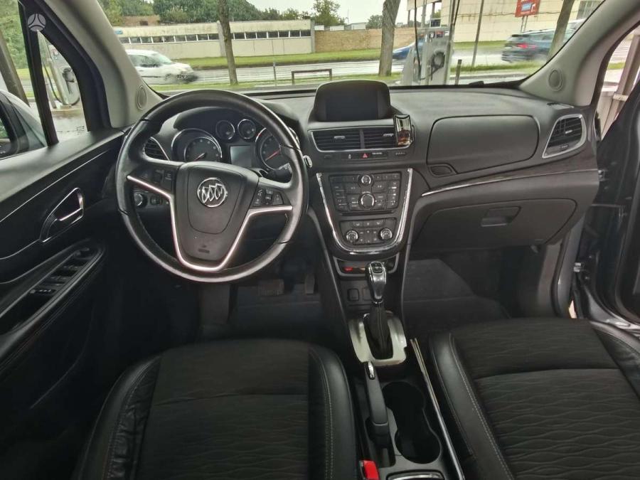 Pelēks Buick Encore 2016 Viļņa, ar dzinēja tilpumu 1.36 L un nobraukumu 89 tūkst. km par 6700 €, foto 10 vietnē AUTOMOTO.COM.LV