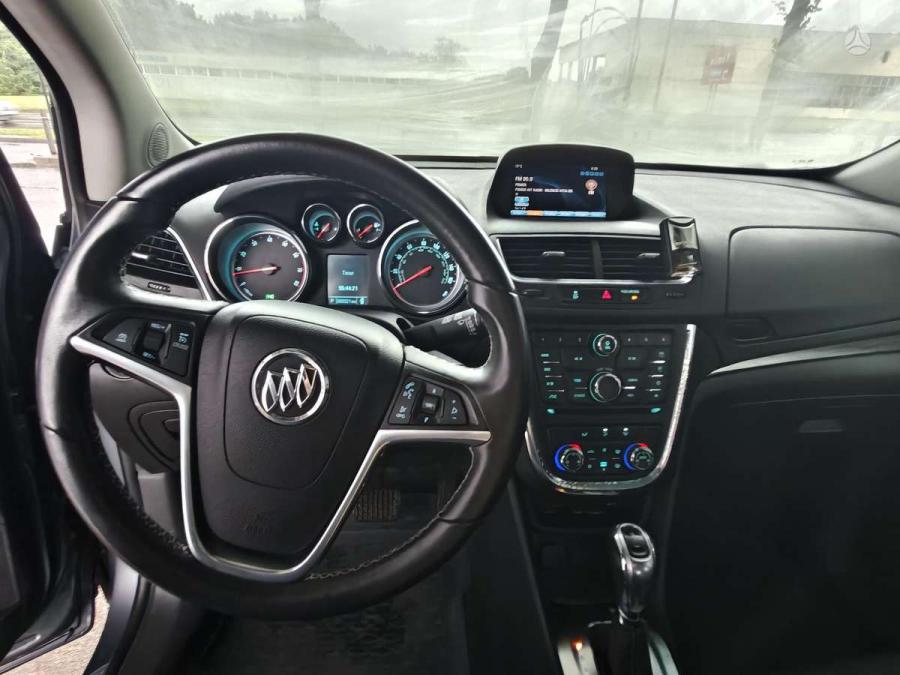 Pelēks Buick Encore 2016 Viļņa, ar dzinēja tilpumu 1.36 L un nobraukumu 89 tūkst. km par 6700 €, foto 11 vietnē AUTOMOTO.COM.LV