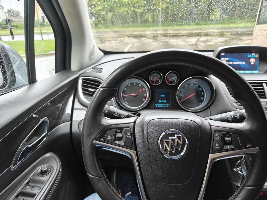 Pelēks Buick Encore 2016 Viļņa, ar dzinēja tilpumu 1.36 L un nobraukumu 89 tūkst. km par 6700 €, foto 13 vietnē AUTOMOTO.COM.LV