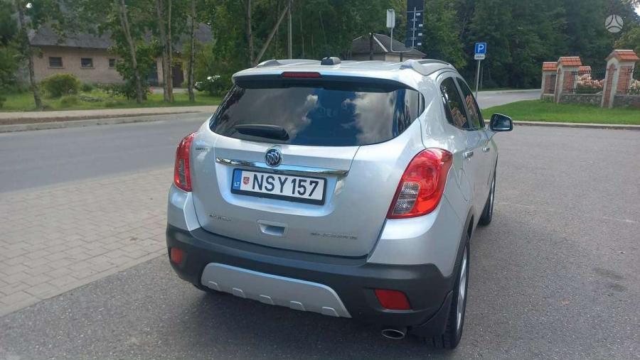 Grey Buick Encore 2016 in Vilnius, with an engine capacity of 1.36 L and mileage of 128 thousand km for 8199 €, photo 16 on AUTOMOTO.COM.LV