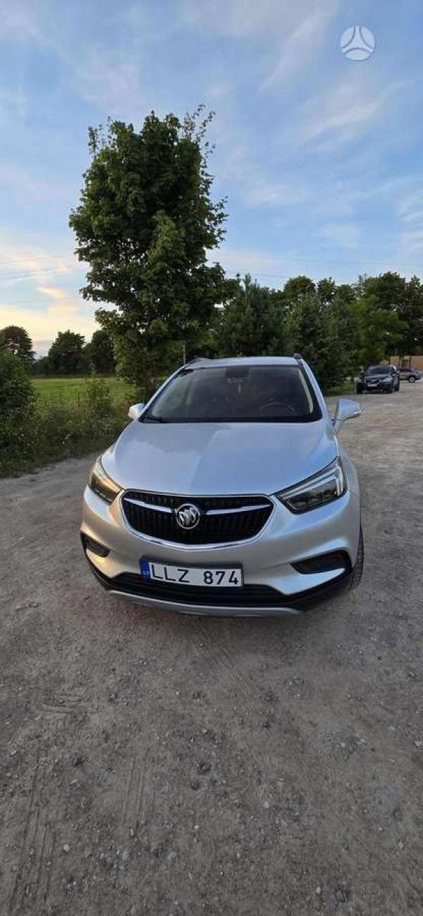 Pelēks Buick Encore 2017 Klaipėda, ar dzinēja tilpumu 1.36 L un nobraukumu 124 tūkst. km par 8500 €, foto 1 vietnē AUTOMOTO.COM.LV
