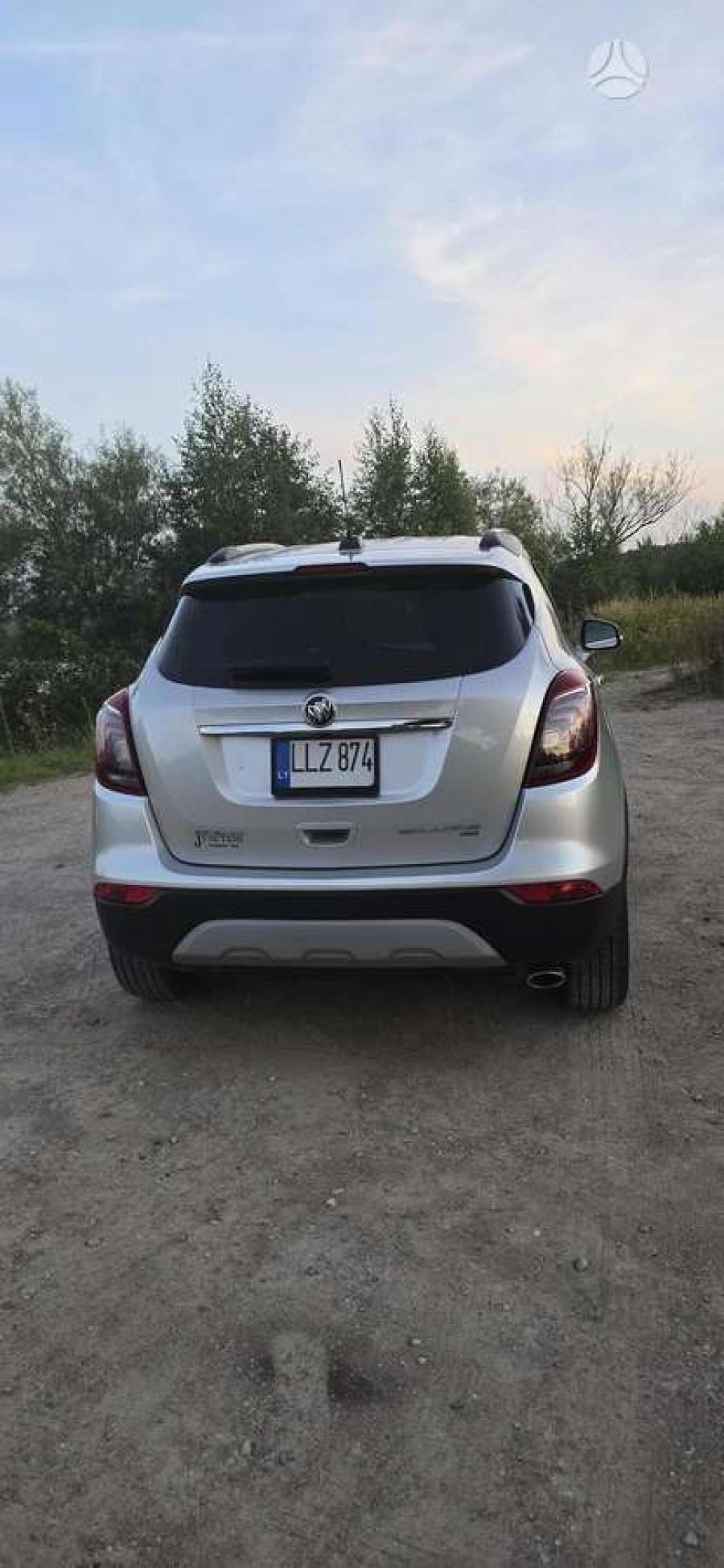 Grey Buick Encore 2017 in Klaipeda, with an engine capacity of 1.36 L and mileage of 124 thousand km for 8500 €, photo 5 on AUTOMOTO.COM.LV