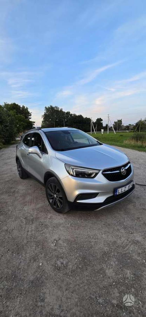 Pelēks Buick Encore 2017 Klaipėda, ar dzinēja tilpumu 1.36 L un nobraukumu 124 tūkst. km par 8500 €, foto 5 vietnē AUTOMOTO.COM.LV