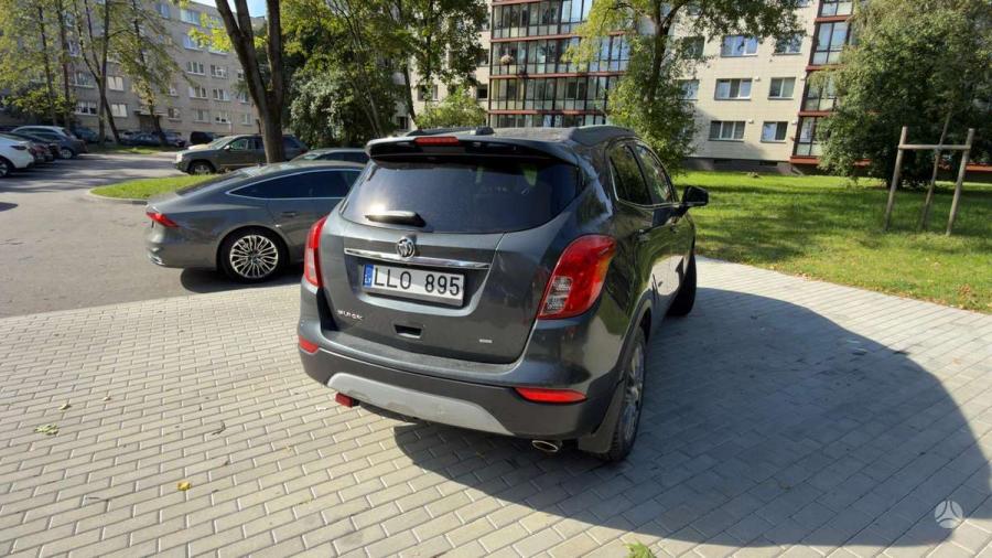 Grey Buick Encore 2017 in Klaipeda, with an engine capacity of 1.36 L and mileage of 70 thousand km for 8500 €, photo 12 on AUTOMOTO.COM.LV