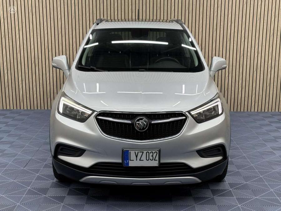 Grey Buick Encore 2018 in Marijampole, with an engine capacity of 1.36 L and mileage of 90 thousand km for 9500 €, photo 5 on AUTOMOTO.COM.LV