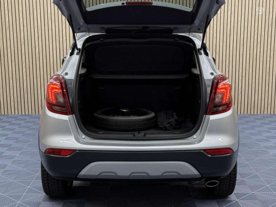 Grey Buick Encore 2018 in Marijampole, with an engine capacity of 1.36 L and mileage of 90 thousand km for 8450 €, photo 15 on AUTOMOTO.COM.LV