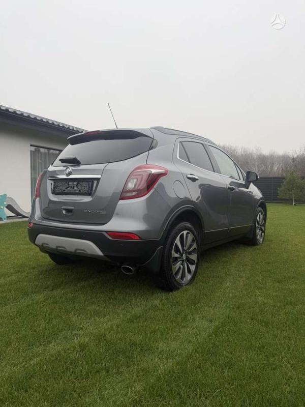 Pelēks Buick Encore 2019 Klaipėda, ar dzinēja tilpumu 1.40 L un nobraukumu 62 tūkst. km par 12990 €, foto 8 vietnē AUTOMOTO.COM.LV