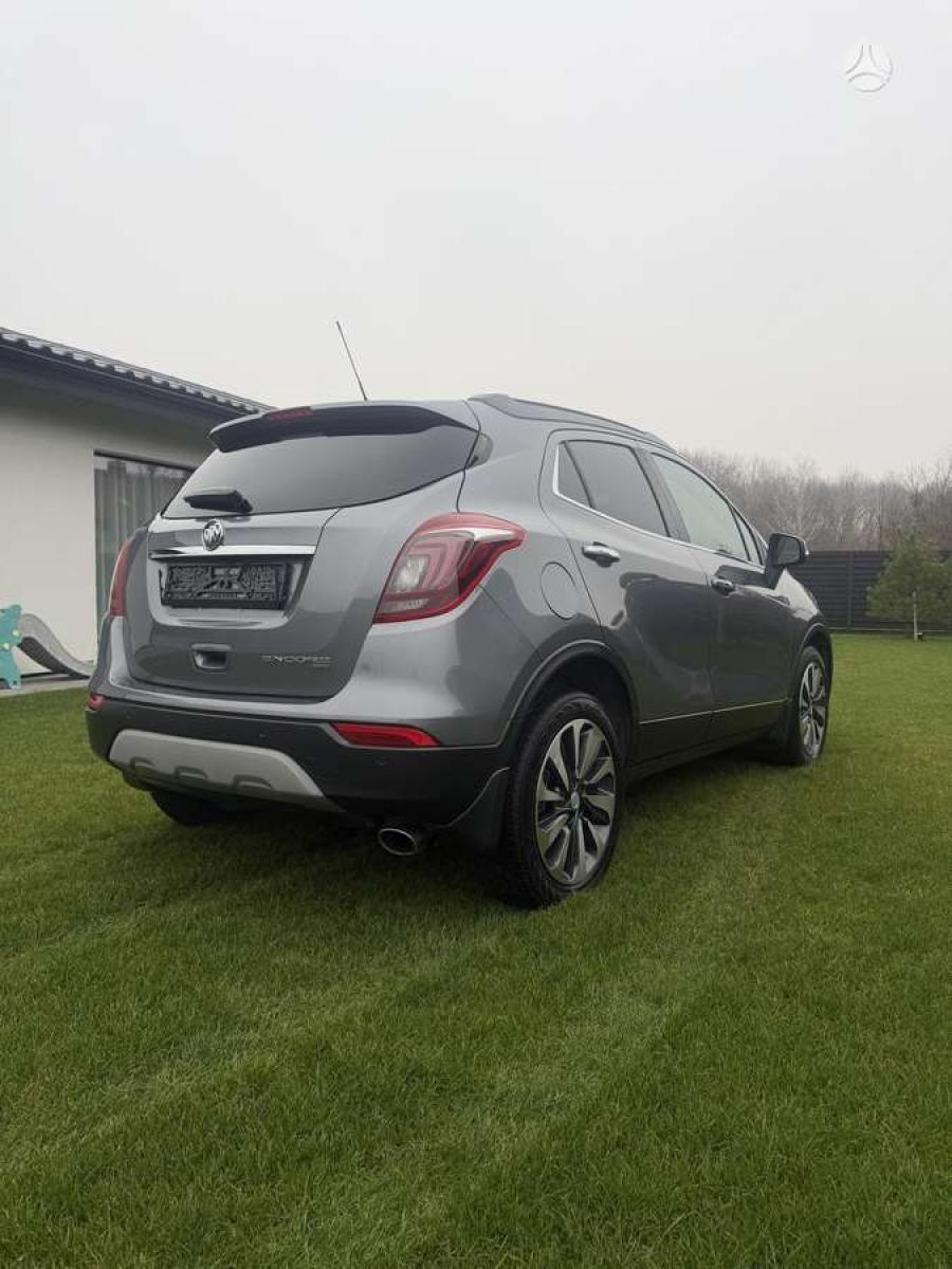 Pelēks Buick Encore 2019 Klaipėda, ar dzinēja tilpumu 1.40 L un nobraukumu 62 tūkst. km par 12990 €, foto 8 vietnē AUTOMOTO.COM.LV