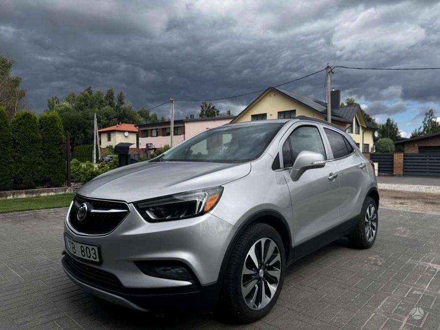 Grey Buick Encore 2017 in Kaunas, with an engine capacity of 1.40 L and mileage of 185 thousand km for 7500 €, photo 1 on AUTOMOTO.COM.LV
