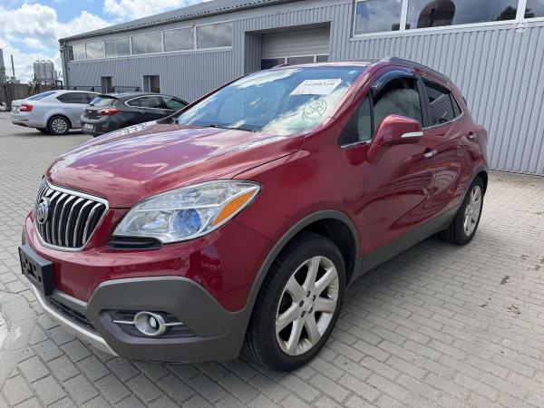 Sarkans Buick Encore 2015 Klaipėda, ar dzinēja tilpumu 1.40 L un nobraukumu 295 tūkst. km par 3900 €, foto 1 vietnē AUTOMOTO.COM.LV
