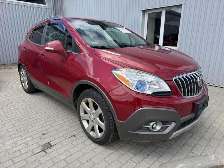 Sarkans Buick Encore 2015 Klaipėda, ar dzinēja tilpumu 1.40 L un nobraukumu 295 tūkst. km par 3900 €, foto 3 vietnē AUTOMOTO.COM.LV