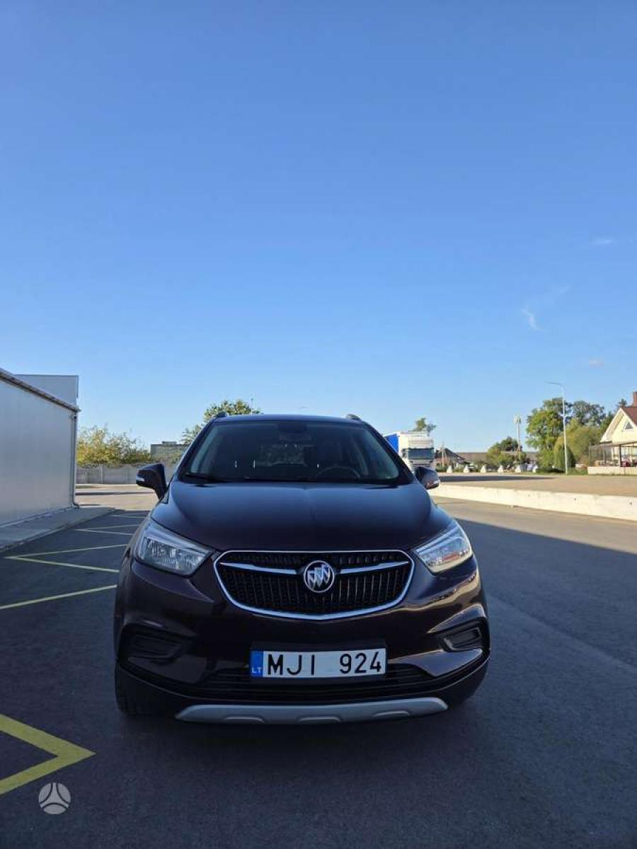 Red Buick Encore 2017 in Klaipeda, with an engine capacity of 1.36 L and mileage of 132 thousand km for 7300 €, photo 9 on AUTOMOTO.COM.LV