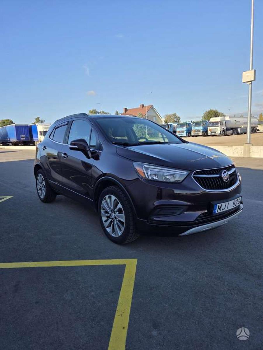Red Buick Encore 2017 in Klaipeda, with an engine capacity of 1.36 L and mileage of 132 thousand km for 7300 €, photo 16 on AUTOMOTO.COM.LV