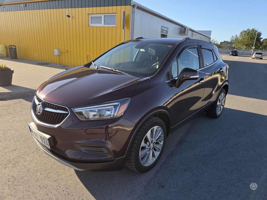 Red Buick Encore 2017 in Klaipeda, with an engine capacity of 1.36 L and mileage of 132 thousand km for 7300 €, photo 17 on AUTOMOTO.COM.LV