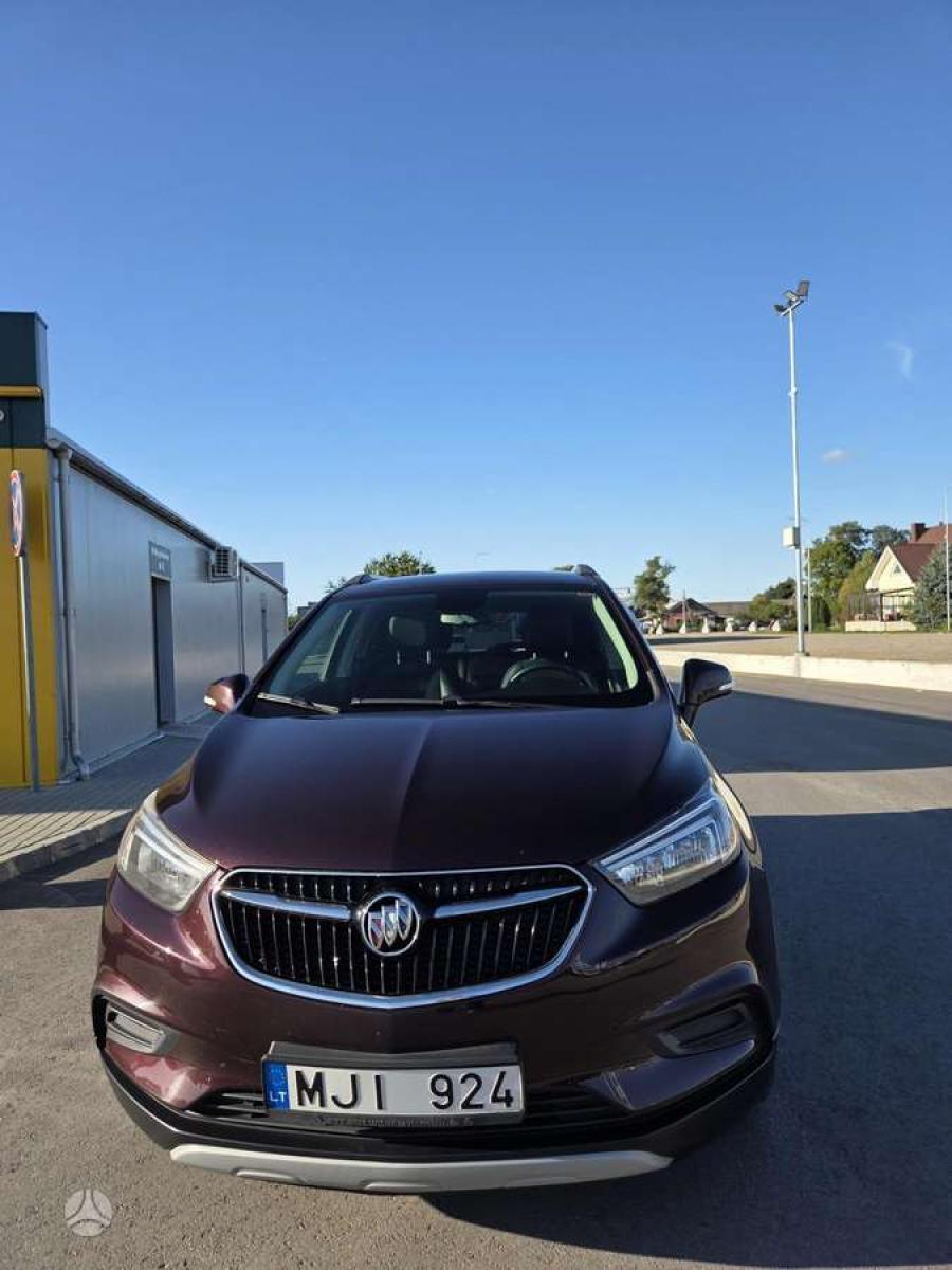 Red Buick Encore 2017 in Klaipeda, with an engine capacity of 1.36 L and mileage of 132 thousand km for 7300 €, photo 18 on AUTOMOTO.COM.LV