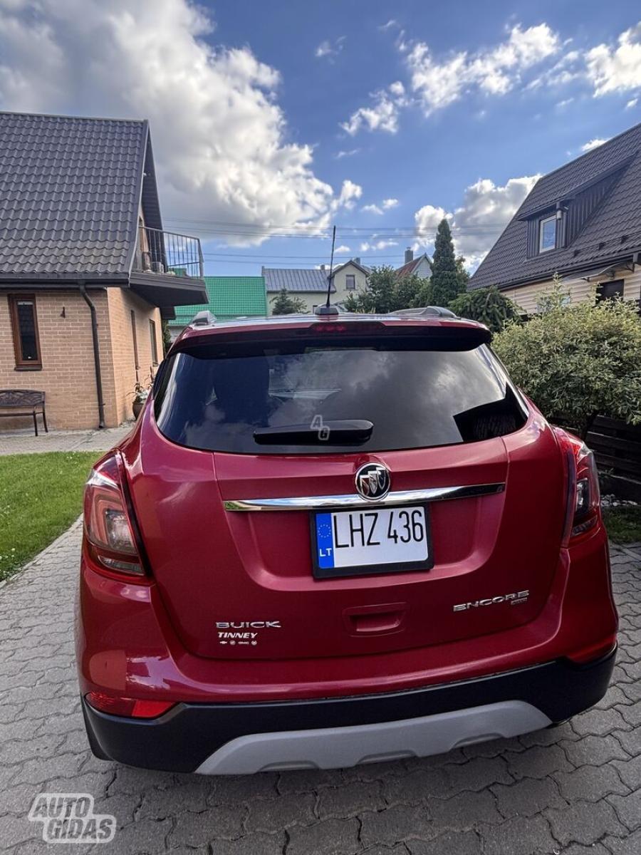 Red Buick Encore 2018 in Kaunas, with an engine capacity of 1.40 L and mileage of 183 thousand km for 10000 €, photo 5 on AUTOMOTO.COM.LV