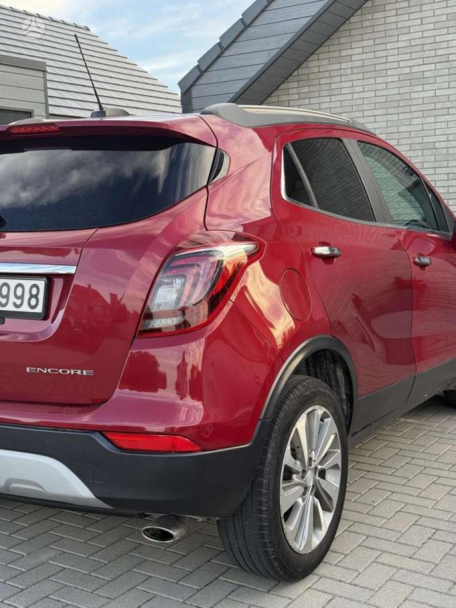 Red Buick Encore 2019 in Klaipeda, with an engine capacity of 1.36 L and mileage of 78 thousand km for 12000 €, photo 6 on AUTOMOTO.COM.LV