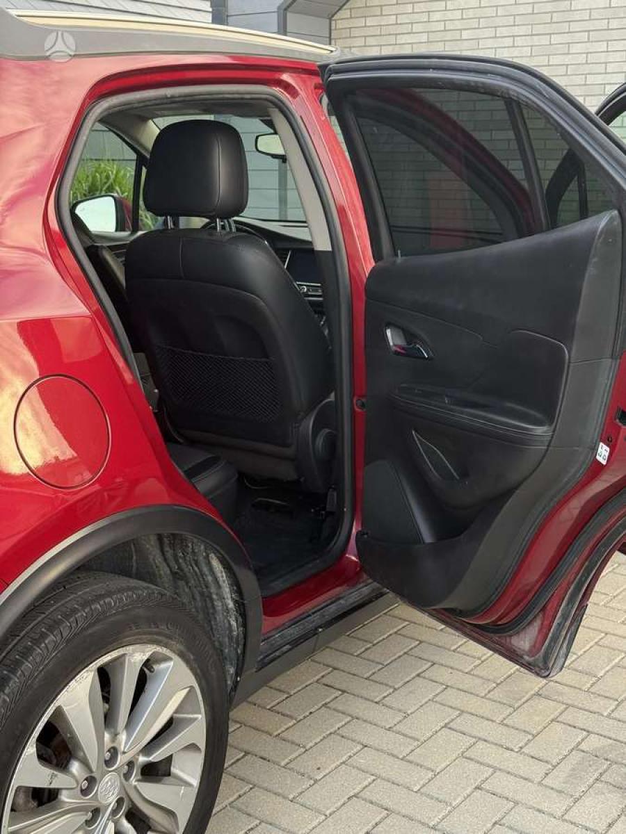 Red Buick Encore 2019 in Klaipeda, with an engine capacity of 1.36 L and mileage of 78 thousand km for 12000 €, photo 7 on AUTOMOTO.COM.LV