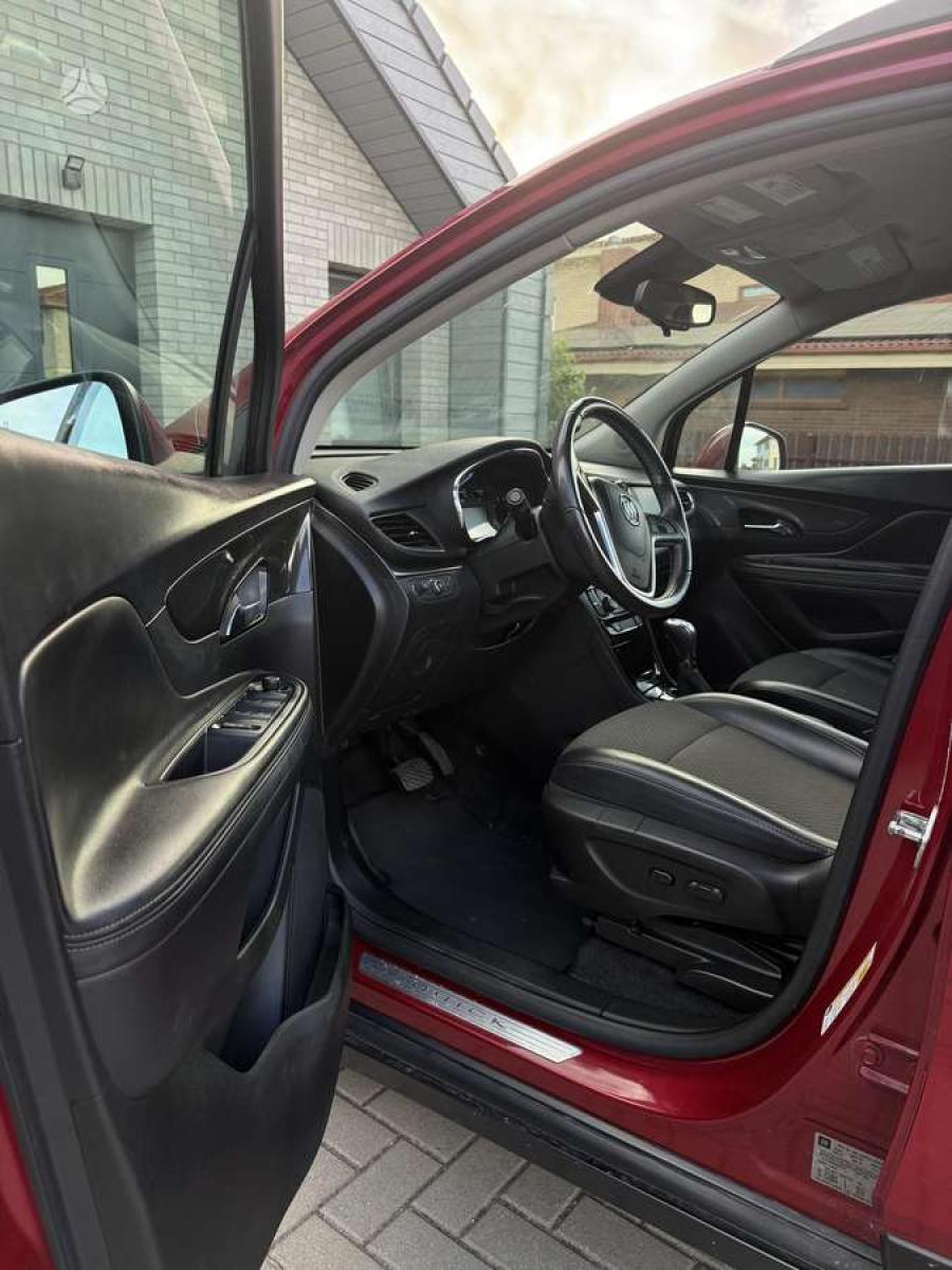 Red Buick Encore 2019 in Klaipeda, with an engine capacity of 1.36 L and mileage of 78 thousand km for 12000 €, photo 10 on AUTOMOTO.COM.LV