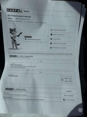 Красный Бьюик Энкоре 2019 в Каунас, объемом двигателя 1.36 л и пробегом 162 тыс. км за 9200 €, фото 23 на AUTOMOTO.COM.LV