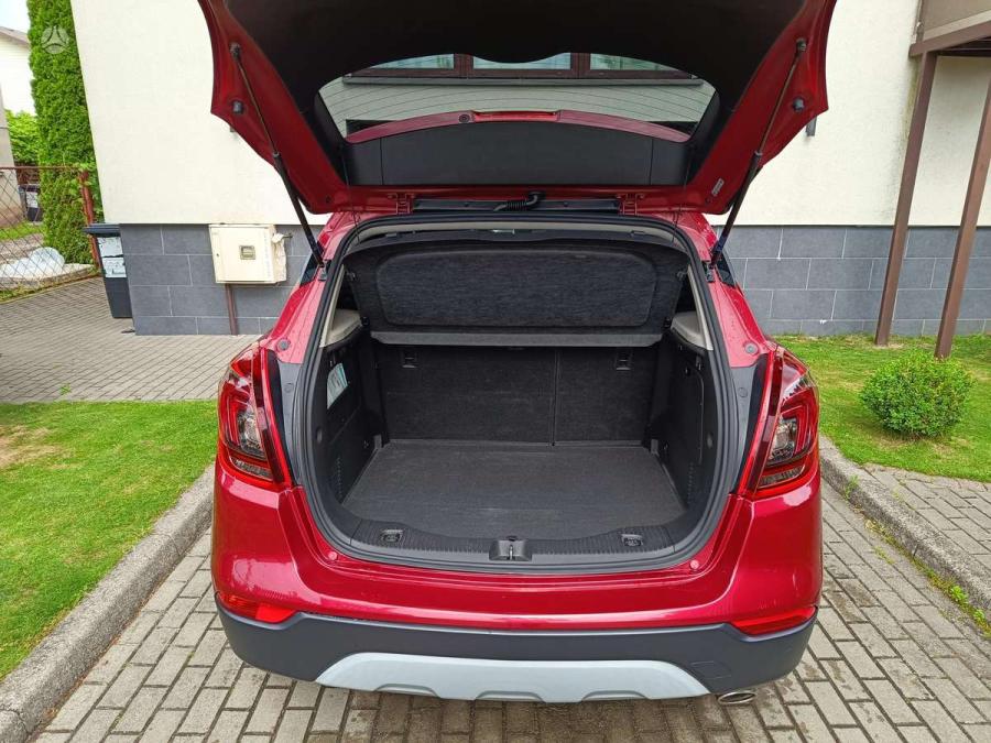 Sarkans Buick Encore 2017 Klaipėda, ar dzinēja tilpumu 1.36 L un nobraukumu 72 tūkst. km par 9500 €, foto 4 vietnē AUTOMOTO.COM.LV