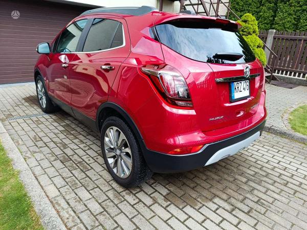 Sarkans Buick Encore 2017 Klaipėda, ar dzinēja tilpumu 1.36 L un nobraukumu 72 tūkst. km par 9500 €, foto 7 vietnē AUTOMOTO.COM.LV