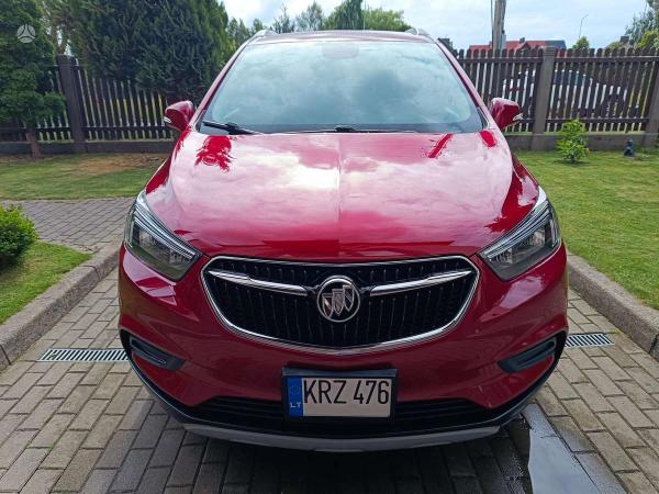 Sarkans Buick Encore 2017 Klaipėda, ar dzinēja tilpumu 1.36 L un nobraukumu 72 tūkst. km par 9500 €, foto 9 vietnē AUTOMOTO.COM.LV