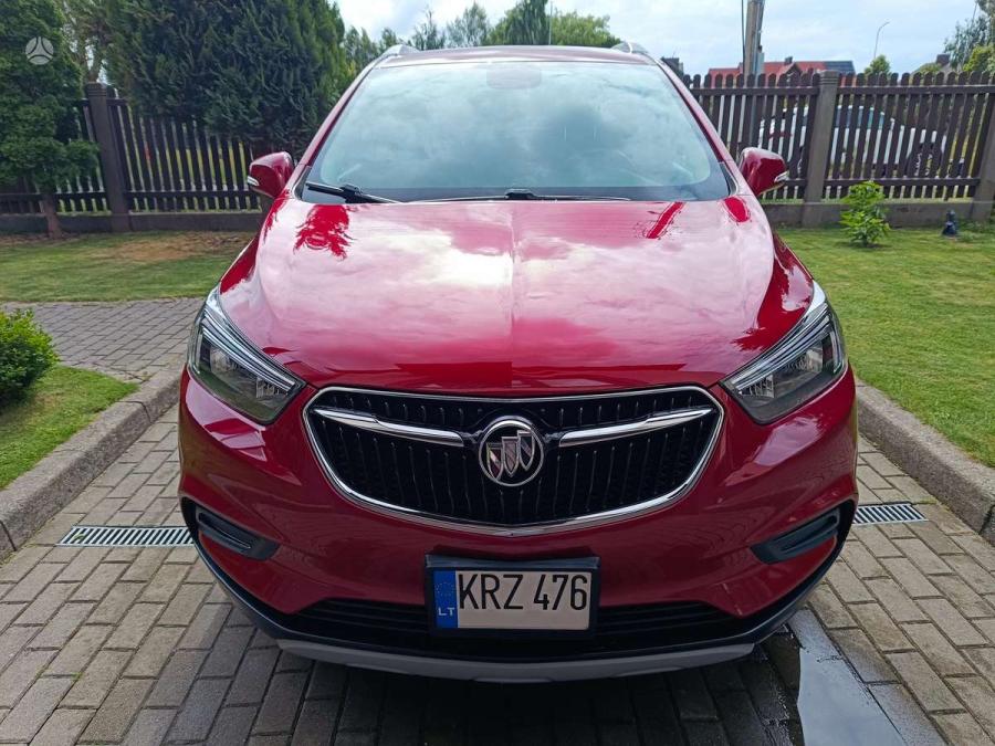 Sarkans Buick Encore 2017 Klaipėda, ar dzinēja tilpumu 1.36 L un nobraukumu 72 tūkst. km par 9500 €, foto 10 vietnē AUTOMOTO.COM.LV