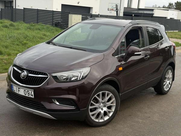 Violet Buick Encore 2017 in Vilnius, with an engine capacity of 1.36 L and mileage of 56 thousand km for 5600 €, photo 3 on AUTOMOTO.COM.LV