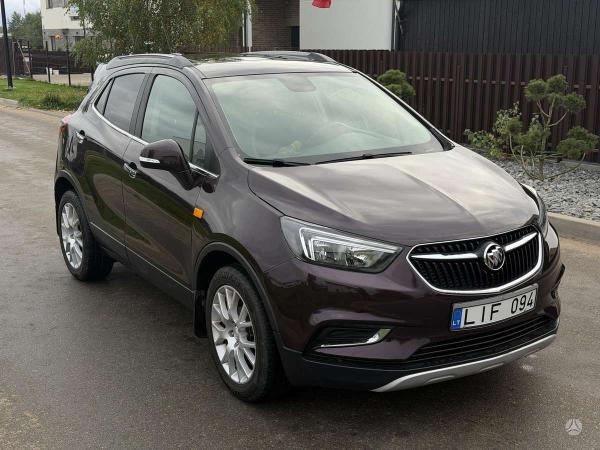 Violet Buick Encore 2017 in Vilnius, with an engine capacity of 1.36 L and mileage of 56 thousand km for 5600 €, photo 5 on AUTOMOTO.COM.LV