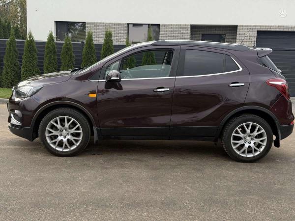 Violet Buick Encore 2017 in Vilnius, with an engine capacity of 1.36 L and mileage of 56 thousand km for 5600 €, photo 10 on AUTOMOTO.COM.LV