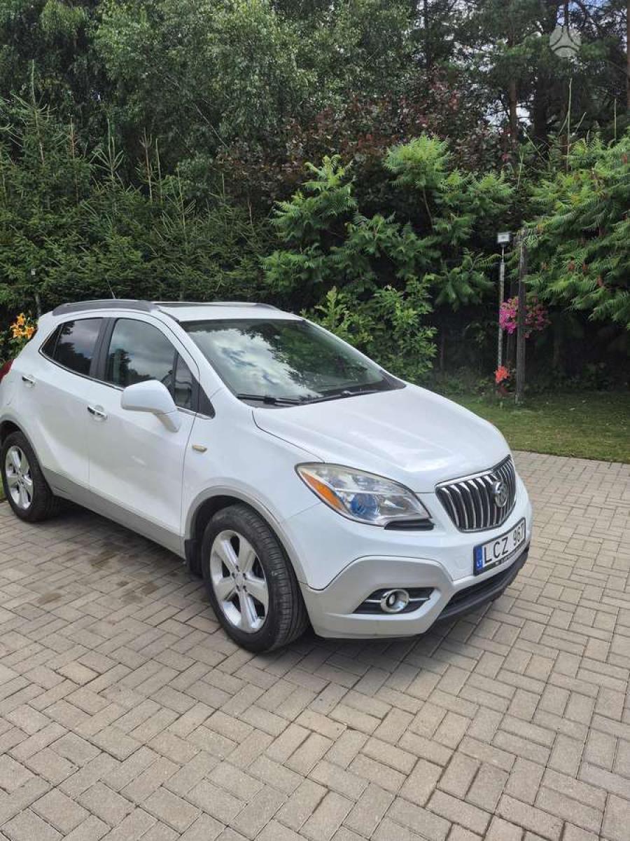 Balts Buick Encore 2013 Kauņa, ar dzinēja tilpumu 0.00 L un nobraukumu 203 tūkst. km par 6200 €, foto 1 vietnē AUTOMOTO.COM.LV