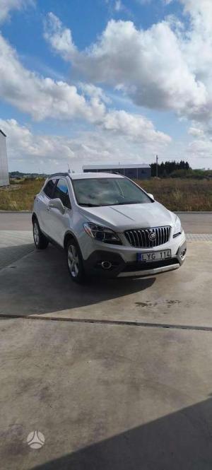 Balts Buick Encore 2016 Klaipėda, ar dzinēja tilpumu 1.36 L un nobraukumu 156 tūkst. km par 6500 €, foto 3 vietnē AUTOMOTO.COM.LV
