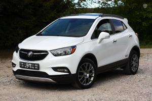 White Buick Encore 2017 in Kretinga, with an engine capacity of 1.40 L and mileage of 127 thousand km for 10800 €, photo 3 on AUTOMOTO.COM.LV