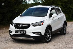 White Buick Encore 2017 in Kretinga, with an engine capacity of 1.40 L and mileage of 127 thousand km for 10800 €, photo 4 on AUTOMOTO.COM.LV
