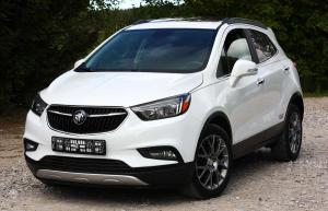 White Buick Encore 2017 in Kretinga, with an engine capacity of 1.36 L and mileage of 127 thousand km for 10800 €, photo  on AUTOMOTO.COM.LV