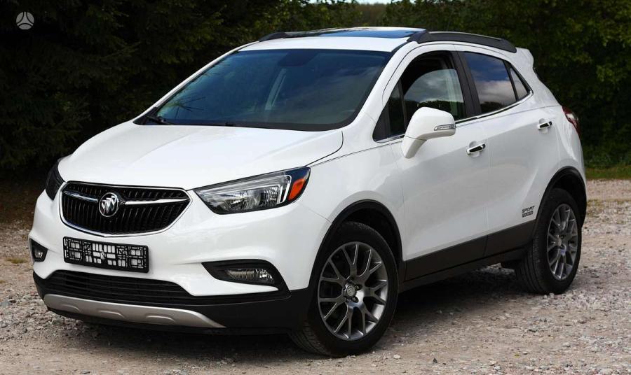 Balts Buick Encore 2017 Kretinga, ar dzinēja tilpumu 1.36 L un nobraukumu 127 tūkst. km par 10800 €, foto 2 vietnē AUTOMOTO.COM.LV