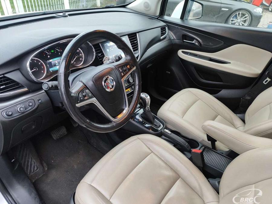 White Buick Encore 2017 in Klaipeda, with an engine capacity of 1.36 L and mileage of 70 thousand km for 7500 €, photo 21 on AUTOMOTO.COM.LV