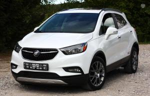 White Buick Encore 2017 in Kretinga, with an engine capacity of 1.40 L and mileage of 127 thousand km for 10800 €, photo 2 on AUTOMOTO.COM.LV