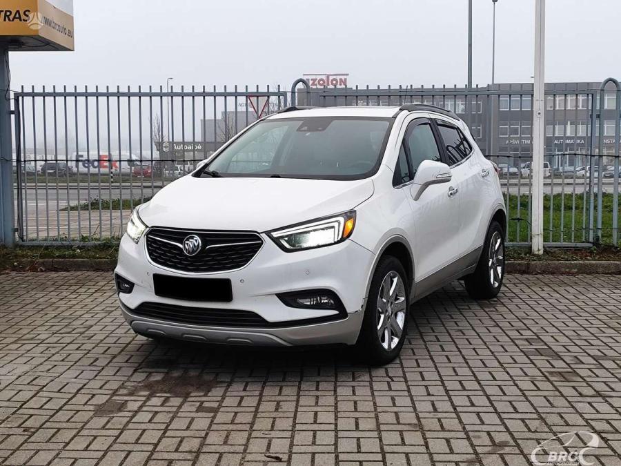 White Buick Encore 2017 in Klaipeda, with an engine capacity of 1.36 L and mileage of 70 thousand km for 7000 €, photo 1 on AUTOMOTO.COM.LV