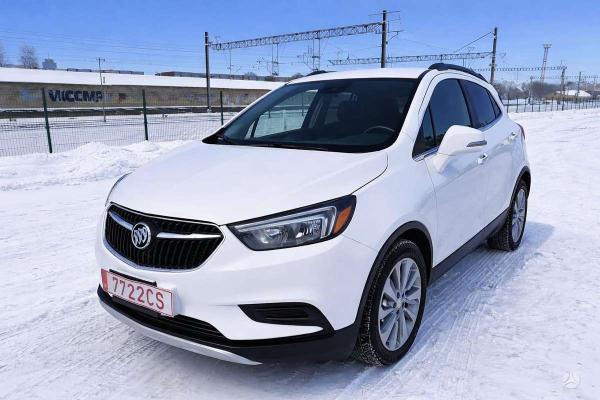 Balts Buick Encore 2018 Šauļi, ar dzinēja tilpumu 1.40 L un nobraukumu 106 tūkst. km par 9800 €, foto  vietnē AUTOMOTO.COM.LV