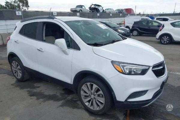 White Buick Encore 2019 in Siauliai, with an engine capacity of 1.36 L and mileage of 94 thousand km for 5000 €, photo 11 on AUTOMOTO.COM.LV